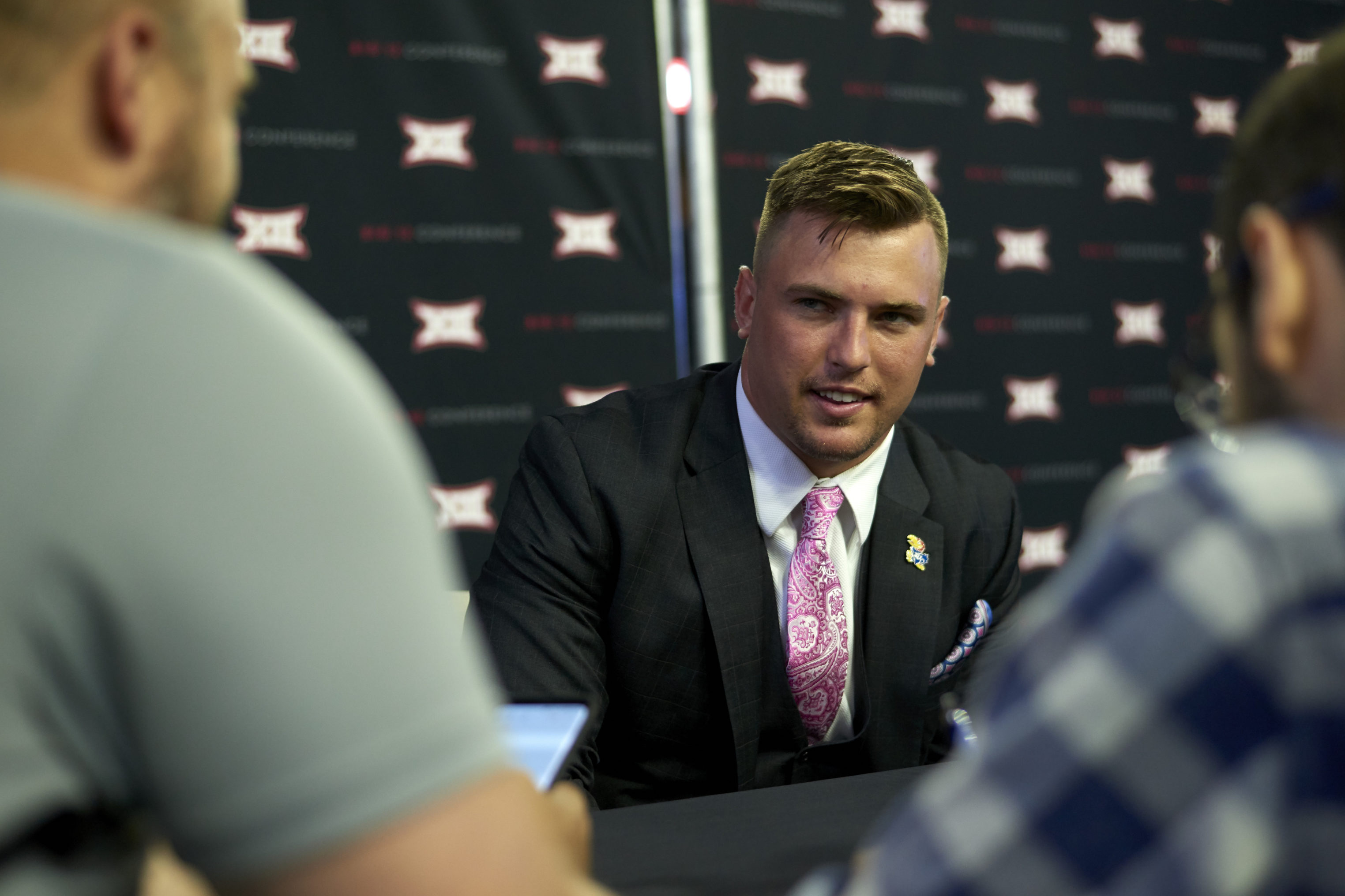 After contemplating leaving KU, linebacker Joe Dineen optimistic about ...
